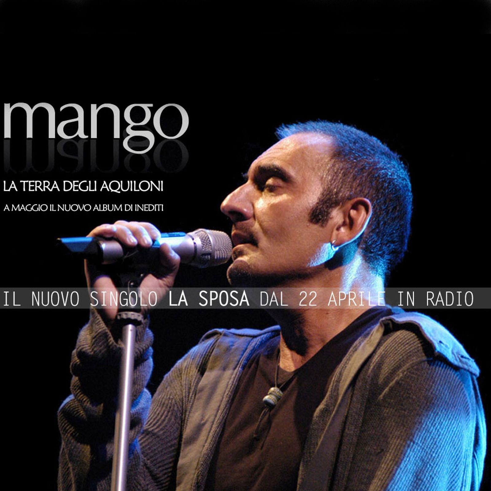Mango - è in arrivo il nuovo album. Il primo singolo "La sposa" in ...